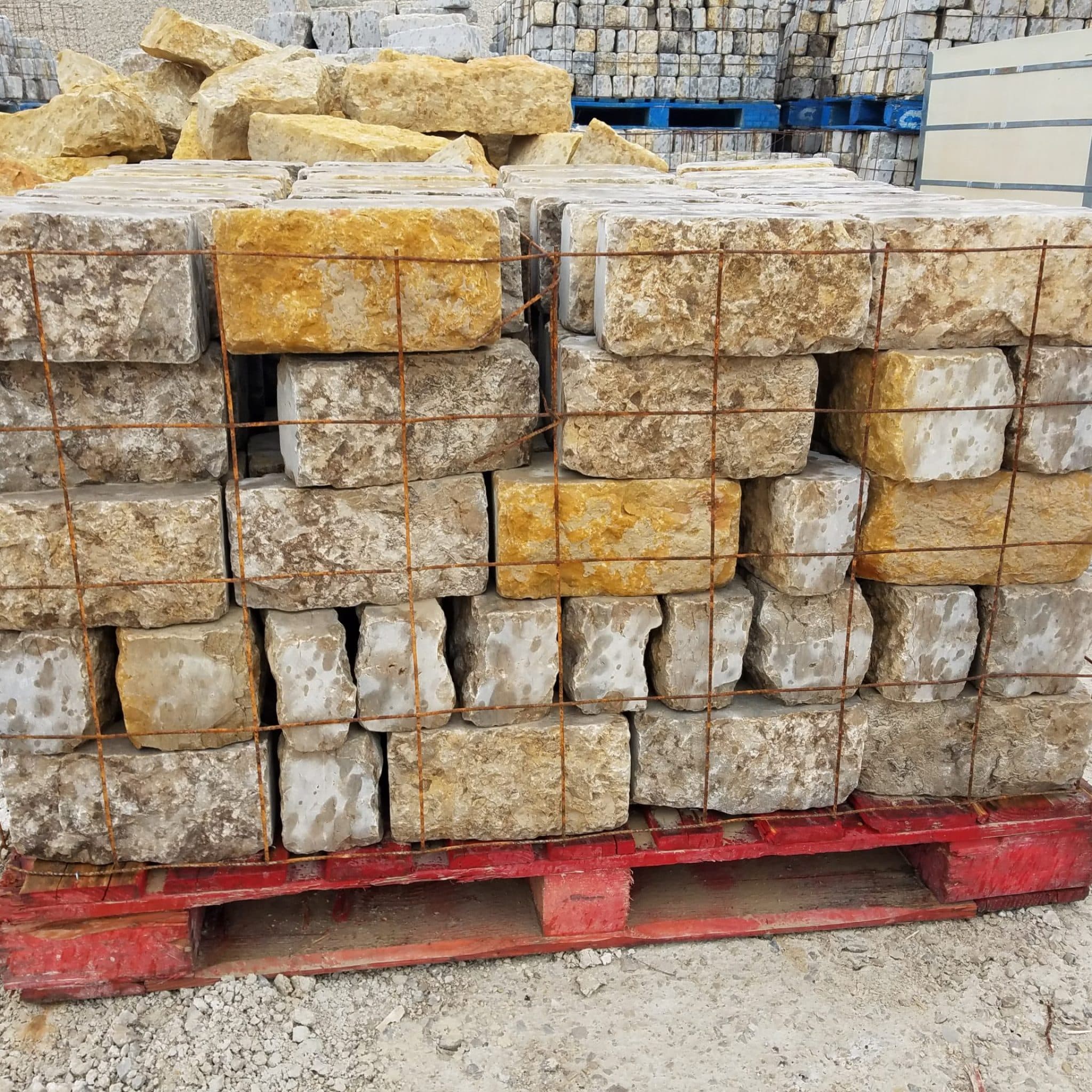 Rustic Gold Tumbled Pavers | Lemke Stone Products