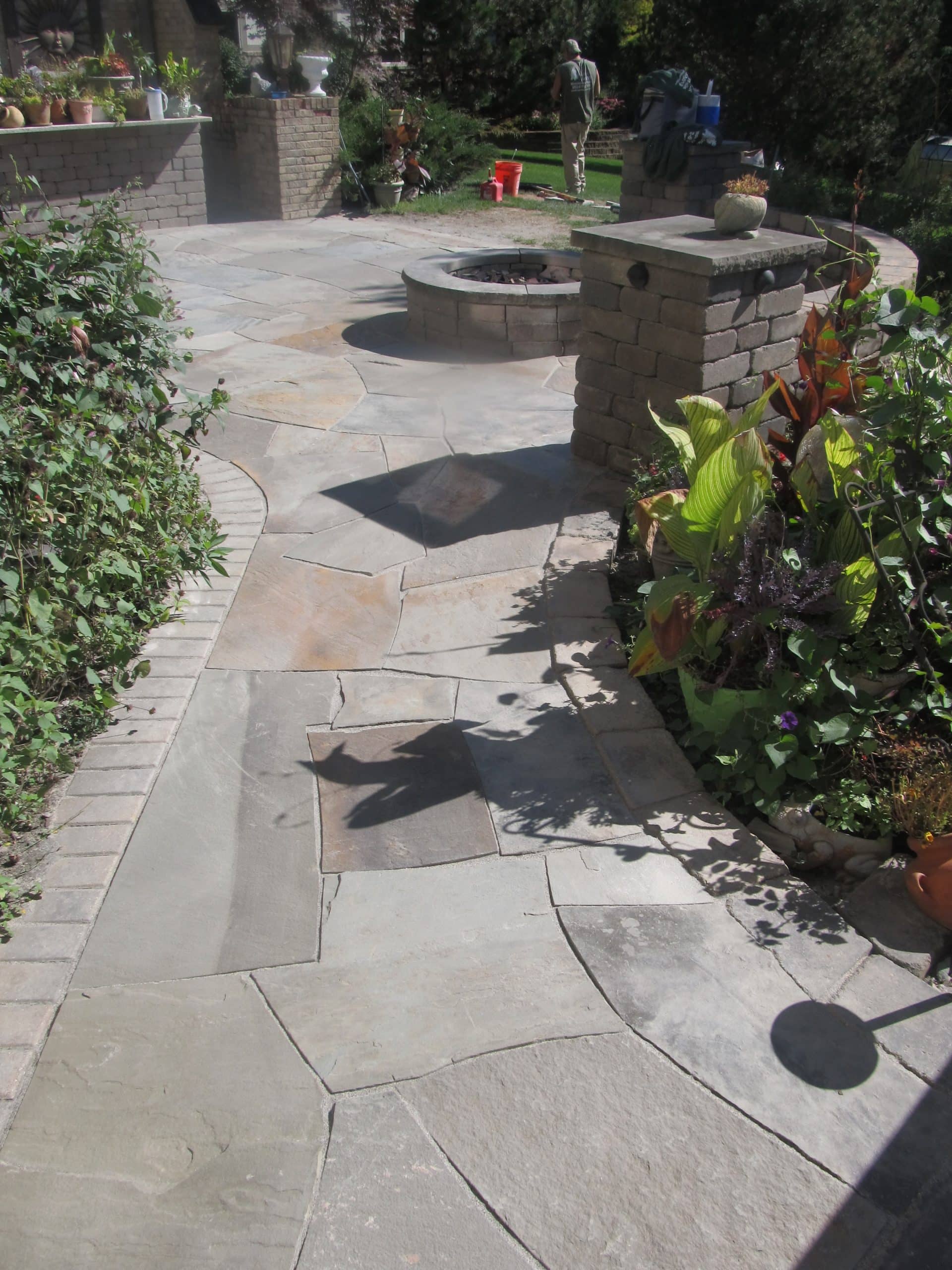 New York Blue Irregular Flagstone | Lemke Stone Products