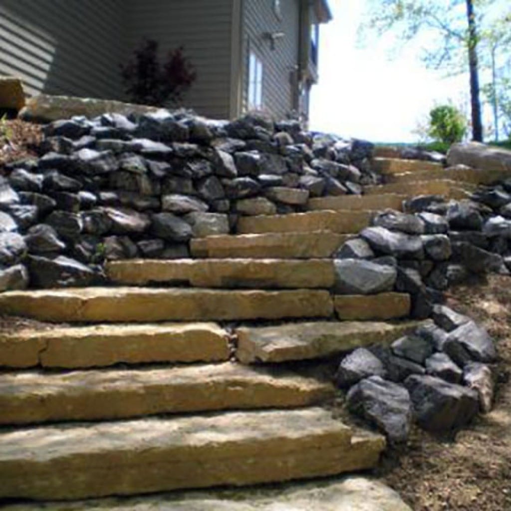 Lannon Natural Steps | Lemke Stone - Natural Stone Products