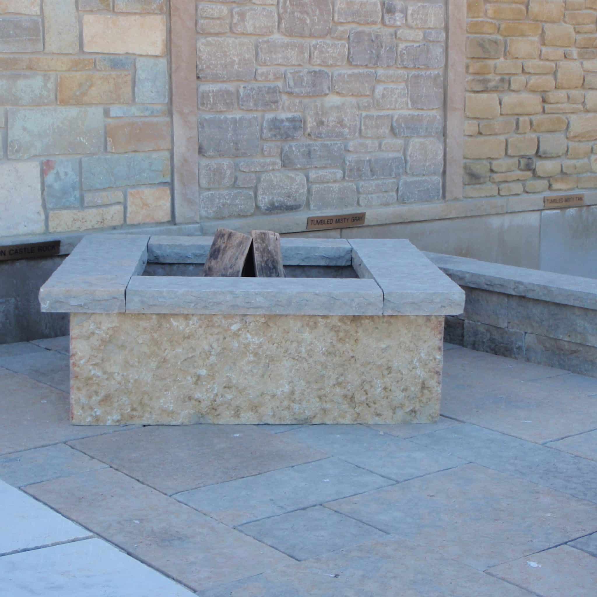 Natural Stone Fire Pit | Kits or Custom Designs | Lemke Stone Products
